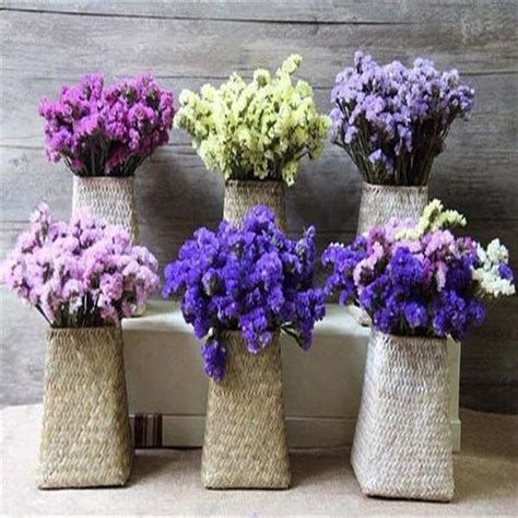 Statice Bouquet Dry Flower Wedding Decor