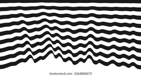 Amorphous Elements Effect Visual Distortion Stock Vector Royalty Free