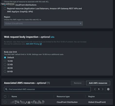 Unable To Add Web Acl To Cloudfront Distribution Aws Repost