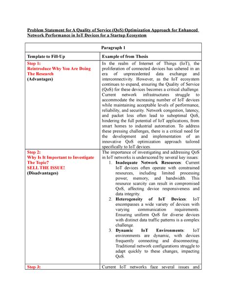Fyp1 Problem Statment Fyp Project Problem Statement For A Quality