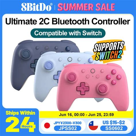 8bitdo Switch 2 Controller Ultimate 2c บลูทูธgamepadsสําหรับnintendo