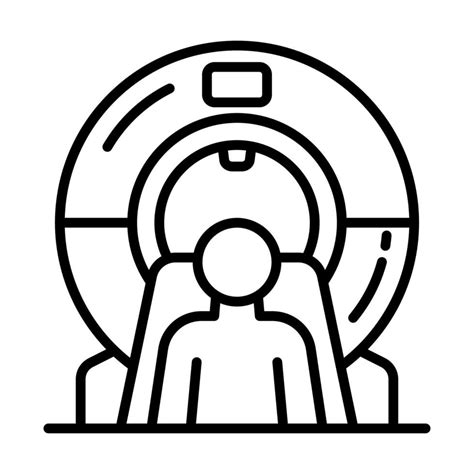 Mri Machine Icon Line Illustrations 48188734 Vector Art At Vecteezy