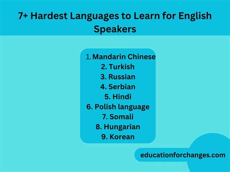 7 Hardest Languages To Learn For English Speakers Updated 2024