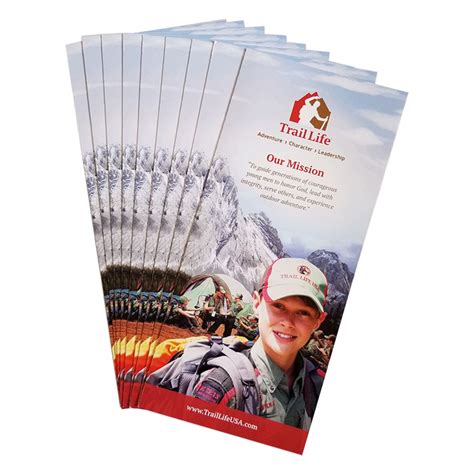 Trail Life Usa Informational Tri Fold Brochure Pack Of 50 Trail