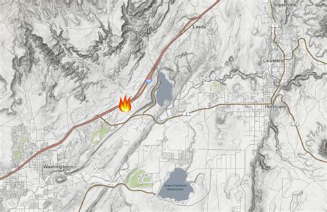 Utah Wildfire Evacuations Lifted For Cottonwood Trail Fire Burning In
