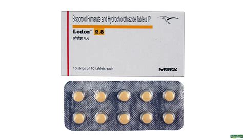Buy Lodoz 25mg 10 Tablets Online At Best Prices Wellness Forever