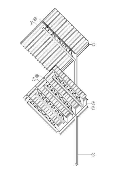 Eames House Wall Section Structure
