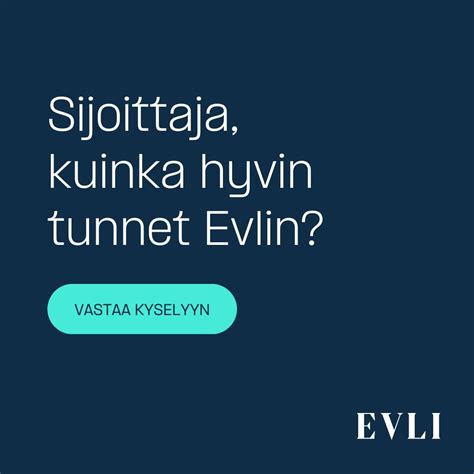 Evli On Linkedin Please Fill Out This Form