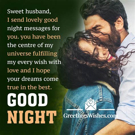 Good Night Wishes Messages To Husband Greetings Wishes