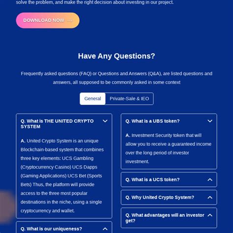 United Crypto System Ucs Ico Rating And Overview Icomarks