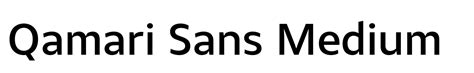 Qamari Sans Medium Font Webfont And Desktop Myfonts