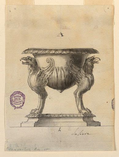 Design For A Salt Cellar Free Public Domain Image Look And Learn
