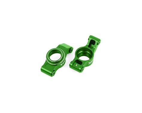 Traxxas X Maxx®xrt® Aluminum Rear Stub Axle Carriers Green 2