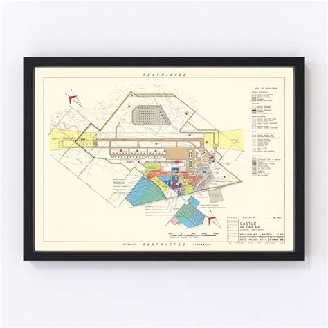 Air Force Bases California Map