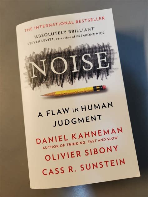 Noise By Daniel Kahneman Hobbies And Toys Books And Magazines Fiction And Non Fiction On Carousell