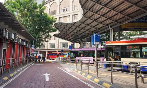 People At The Bus Station In Kuala Lumpur Malaysia Editorial