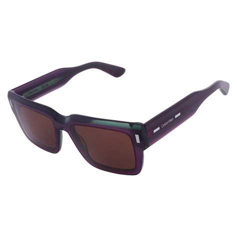 Calvin Klein Brown Square Mens Sunglasses Ck23538s 515 55 883901158472