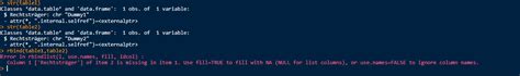 data table r problem with rbind duplications of columns that