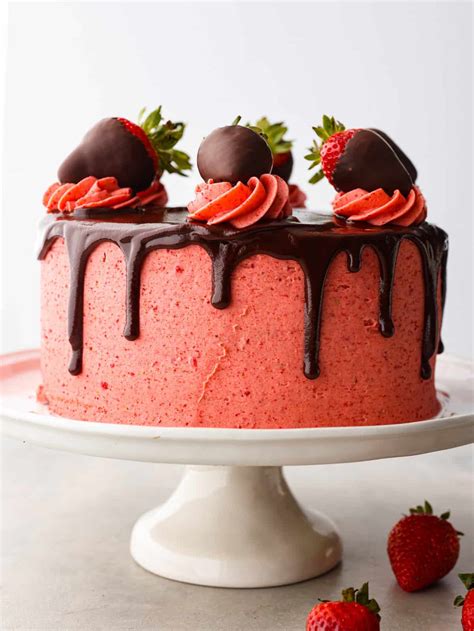 Strawberry Chocolate Cake Daily Recipe Share