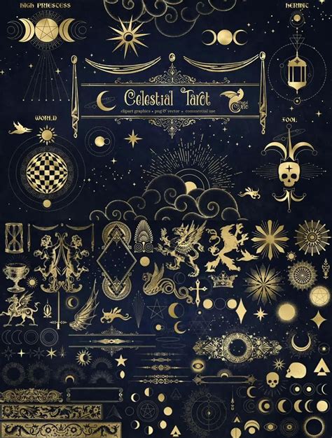 Celestial Tarot Illustrations Artofit