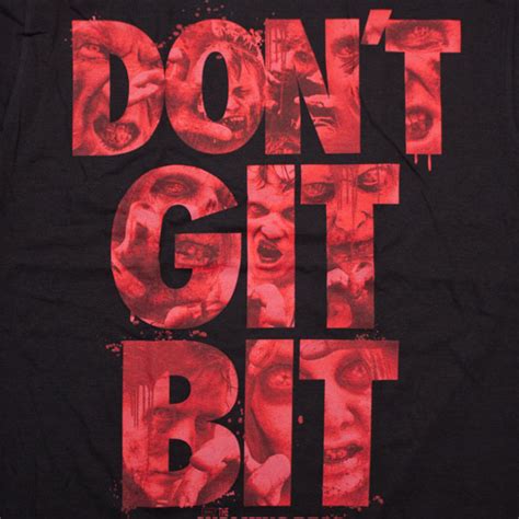 Walking Dead Dont Get Bit Tee