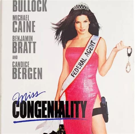 2001 Miss Congeniality Vintage Vhs Comedy Suspense Sandra Bullock £911