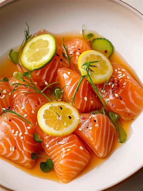 Easy Salmon Crudo With Irresistible Citrus Soy Dressing