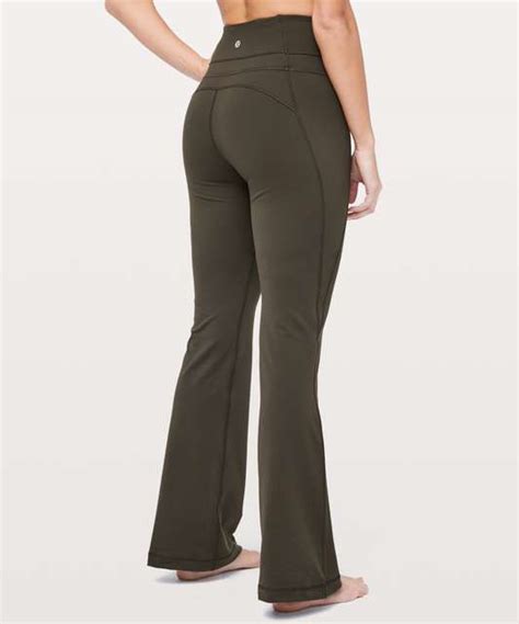 Lululemon Groove Pant Brushed Tall Black Lulu Fanatics