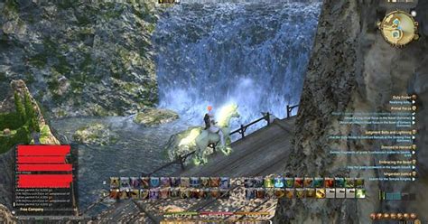 Moogle Paladin On Xanthos By The Lavender Beds Waterfall Imgur