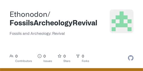 Github Ethonodonfossilsarcheologyrevival Fossils And Archeology Revival