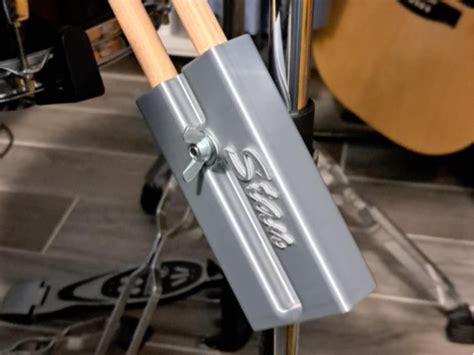 Drum Stick Holder For 19 Mm Hardware Remixed By W00ster Makerworld Download Free 3d Models