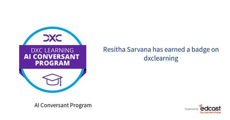 Posted From Edcast Resitha Sarvana