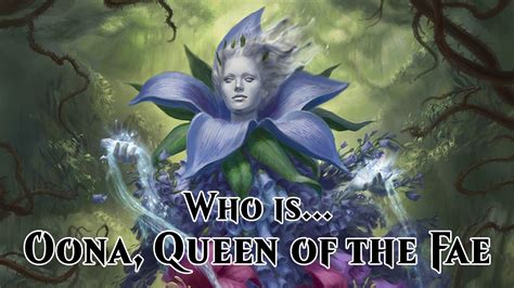 Who Is Oona Queen Of The Fae