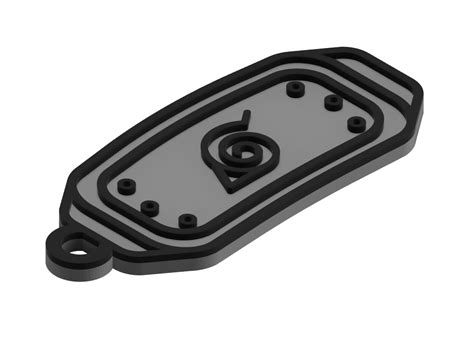 Llavero De La Aldea Oculta Entre Las Hojas By Alex28 Download Free