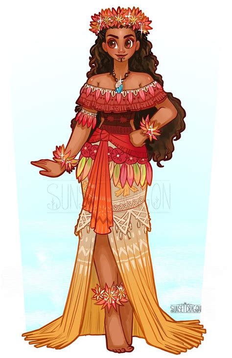 Early Access Disney Princess Moana Sunset Dragon Disney Bilder