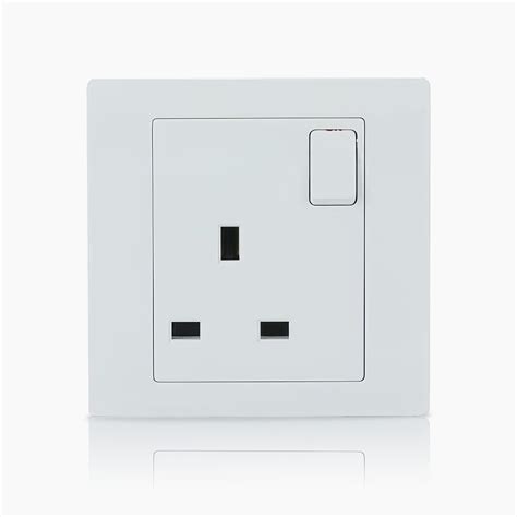 Buy Abbinora 1 Gang Switched 13a Plug Socket • Premium 13 Amp Plug