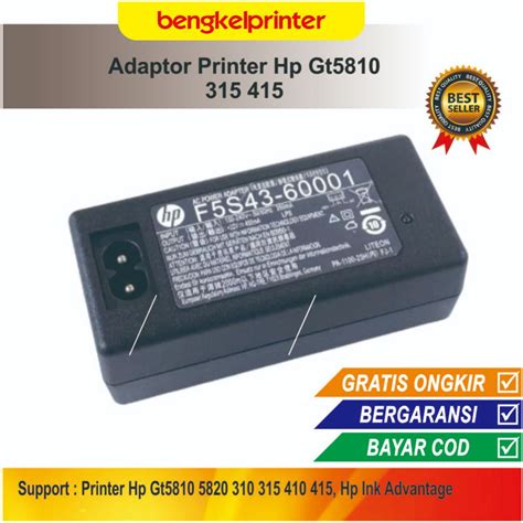 Jual Adaptor Printer Hp 415 315 Gt5820 Gt5810 Adaptor Printer Hp Ink