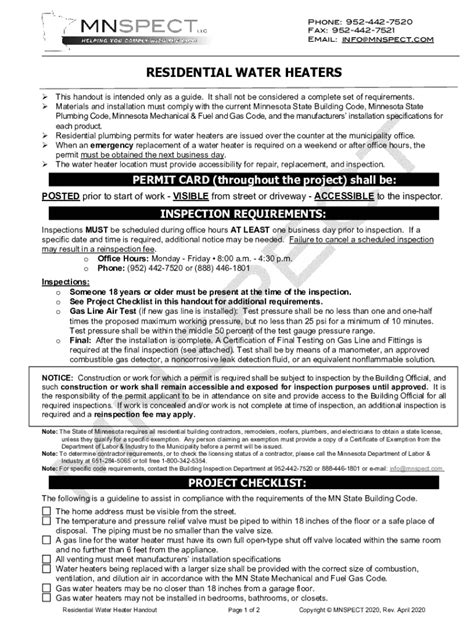 Water Heater Permit Michigan At Albert Pietsch Blog