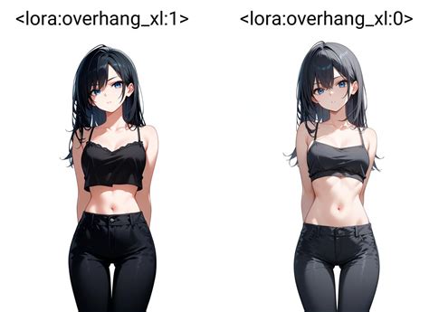 Crop Top Overhang Lora V10xl Stable Diffusion Lora Civitai