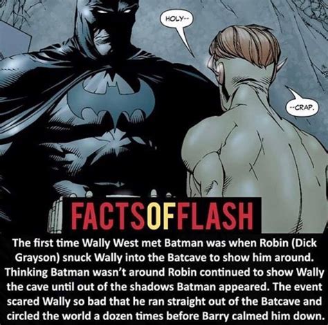 Pin By Rom On Dc Dc Comics Funny Superhero Facts Wally West
