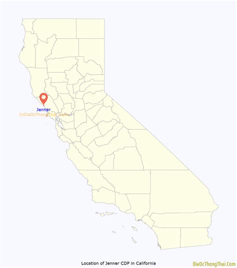 Map Of Jenner Cdp Thong Thai Real
