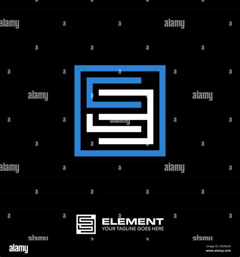 Letter Or Word Ge Cee Cce Font In Square And Hexagon Image Graphic