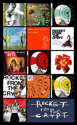 Rocket From The Crypt Album Discography Magnet 45 X 35 Punk Rock