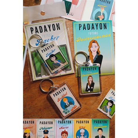 Padayon Keychain Square Souvenirs Personalized T Shopee Philippines