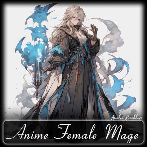 Artstation 200 Anime Female Mage Full Body Reference Pack 4k V3