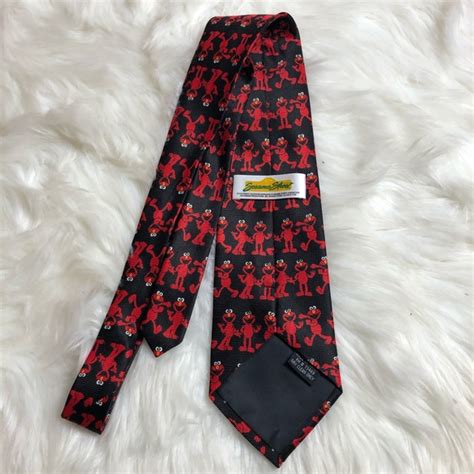 Sesame Street Accessories Sesame Streets Elmo Necktie For Daring
