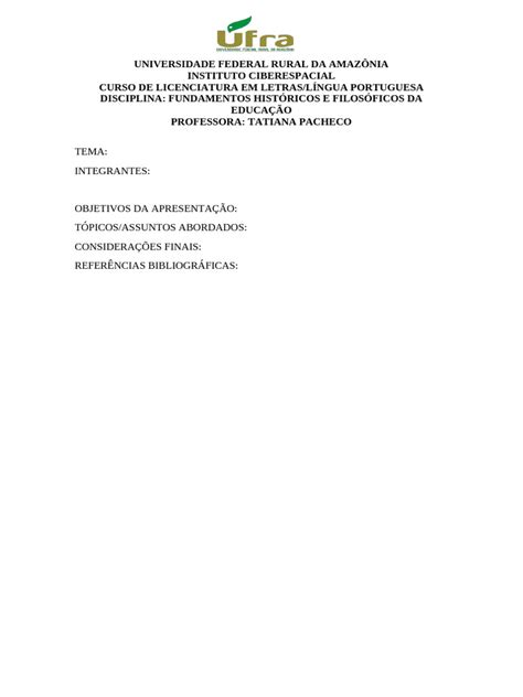 Modeloderoteirodeapresentao Pdf