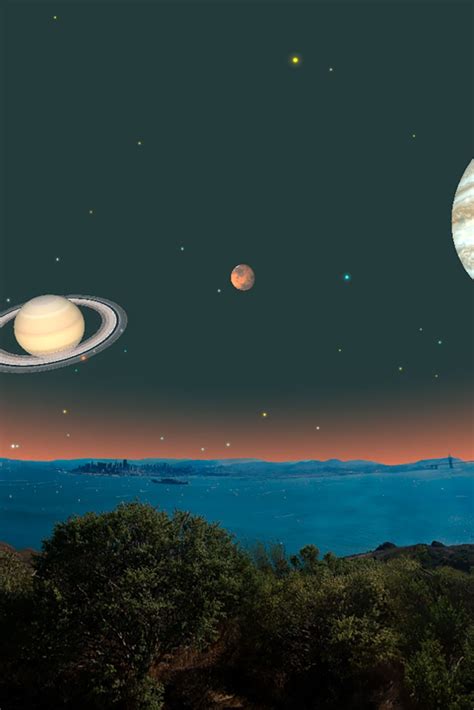 Planets Aligned Wallpaper