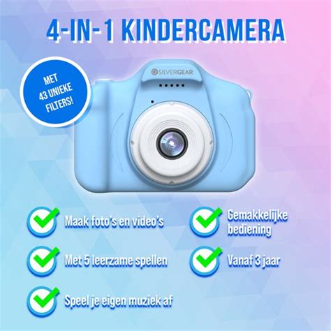 Digitale Kindercamera Fotos Videos En Spelletjes Kinder