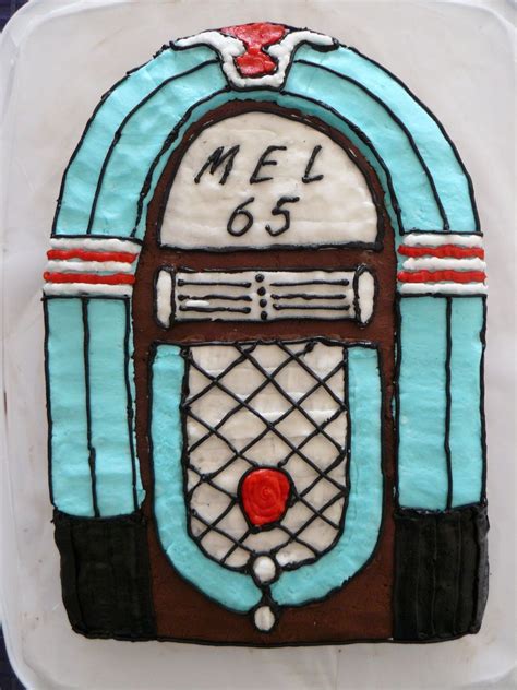 Jukebox Cake